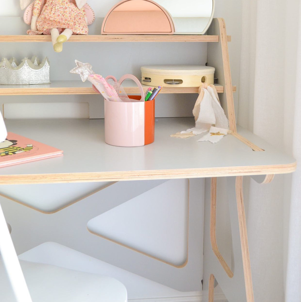 PUZZLE DESK WITH SHELVES I NOAH DESK I MELB DESIGN CO – Melb.Design.Co