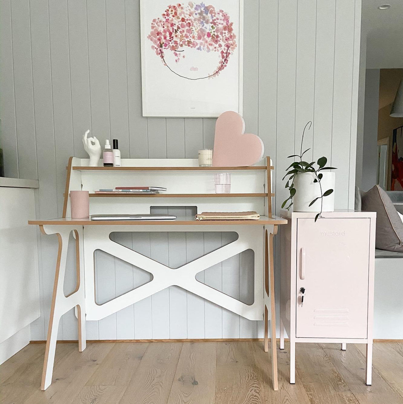 PUZZLE DESK WITH SHELVES I NOAH DESK I MELB DESIGN CO – Melb.Design.Co