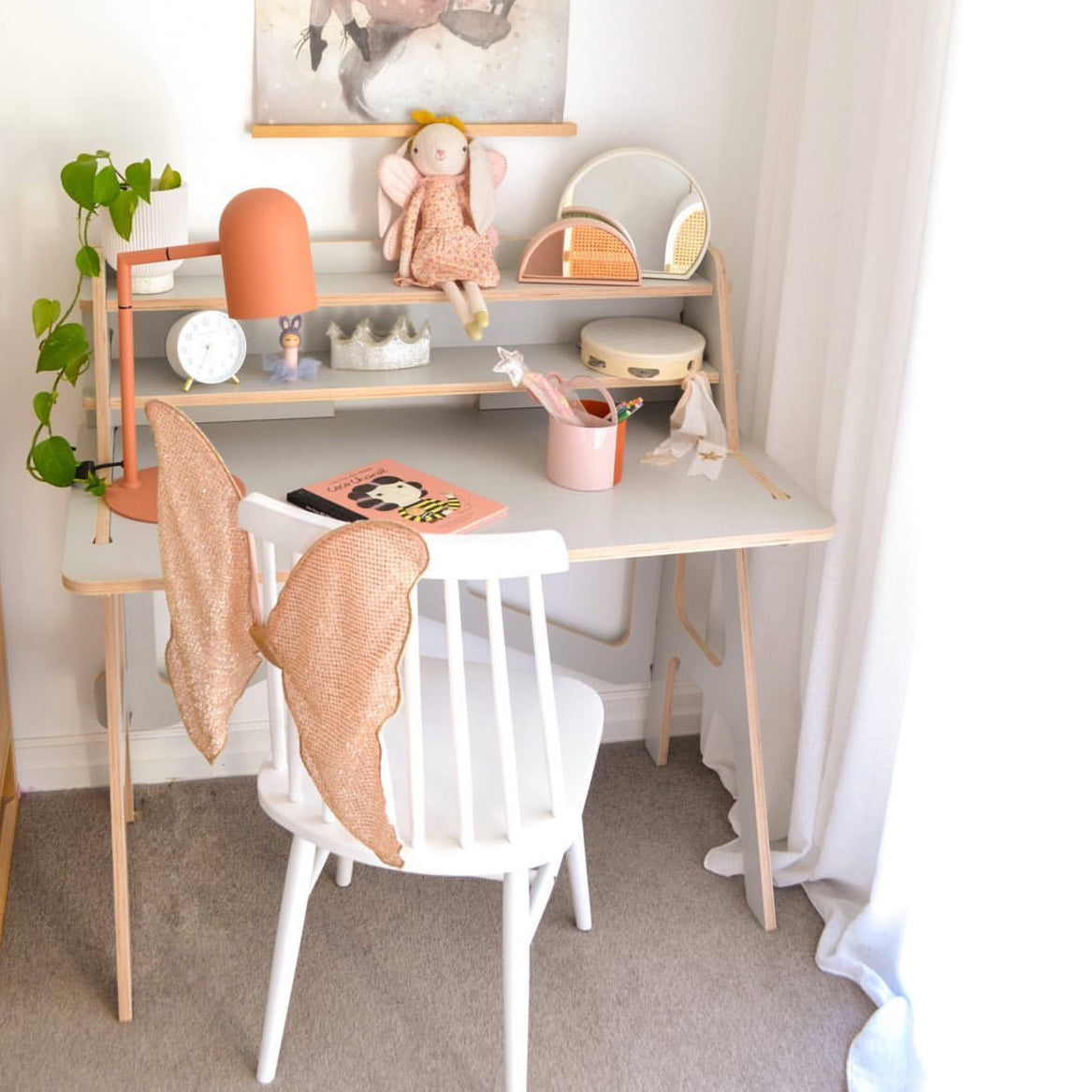 PUZZLE DESK WITH SHELVES I NOAH DESK I MELB DESIGN CO – Melb.Design.Co